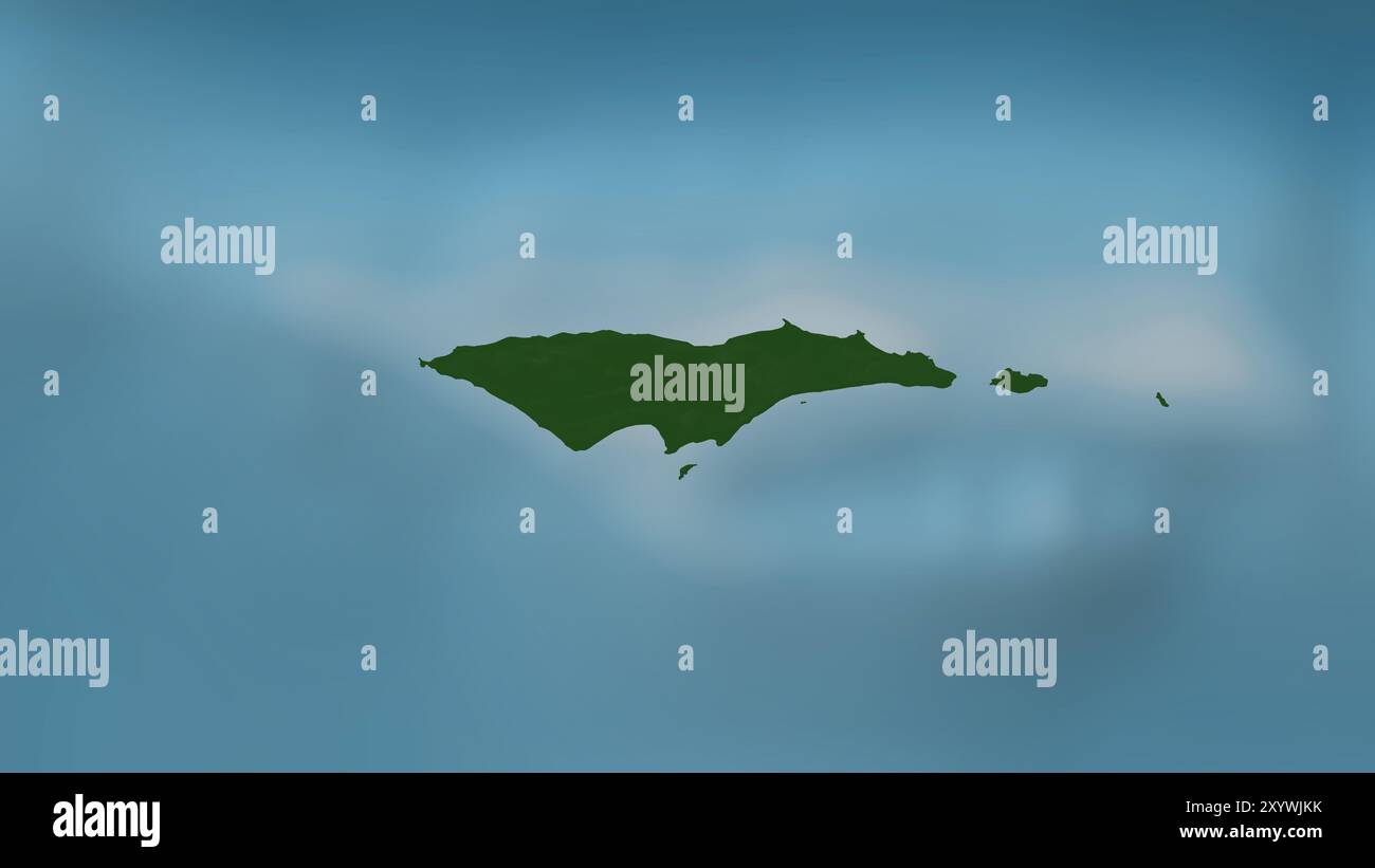 Samana cay island map hi-res stock photography and images - Alamy