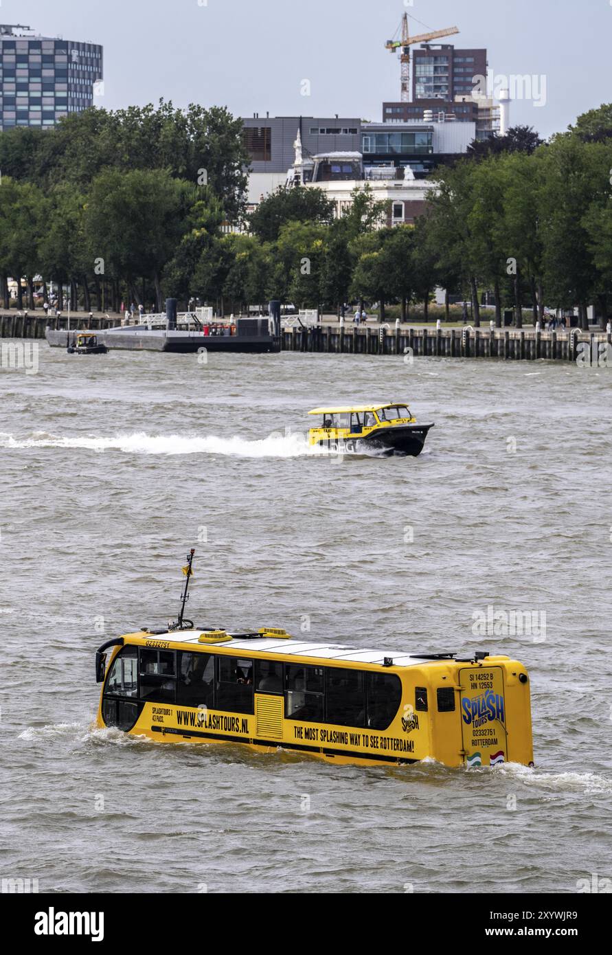 Excursion bus that can also swim from Splashtours.nl, in the Nieuwe ...