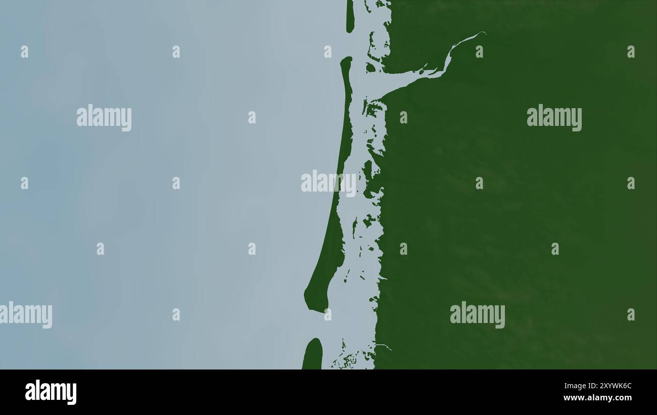 Isla Santo Domingo in the North Pacific Ocean on a colored elevation map Stock Photo - Alamy