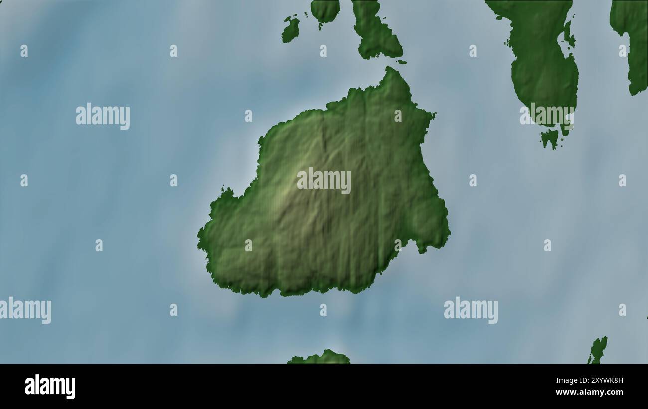 Scarba Island in the Inner Seas off the West Coast of Scotland on a ...