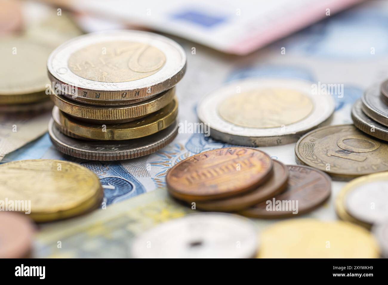 Bank notes countries currency different hi-res stock photography and ...