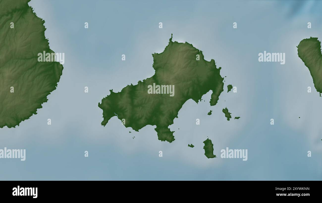 Skiathos map hi-res stock photography and images - Alamy