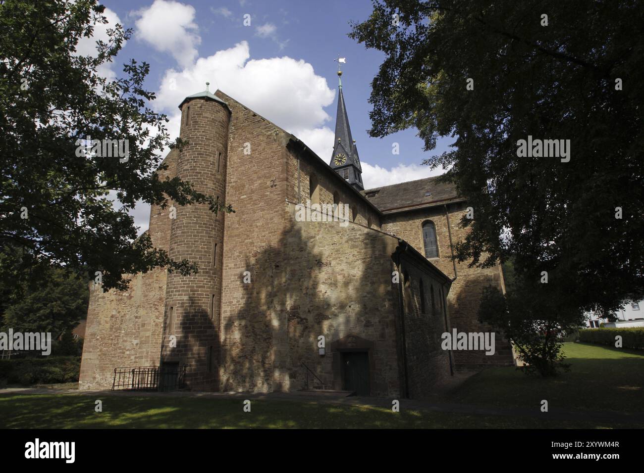 St Mary's Monastery Church in Bodenwerder-Kemnade Stock Photo - Alamy