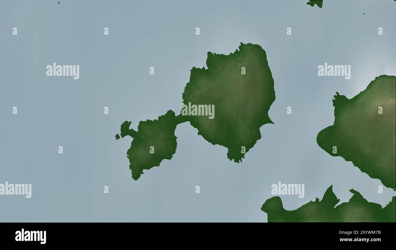 Taransay Island in the Inner Seas off the West Coast of Scotland on a ...