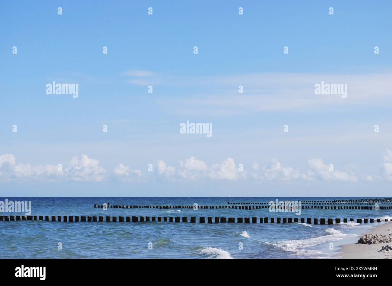 Beach of the baltic see in germany Stock Photo - Alamy