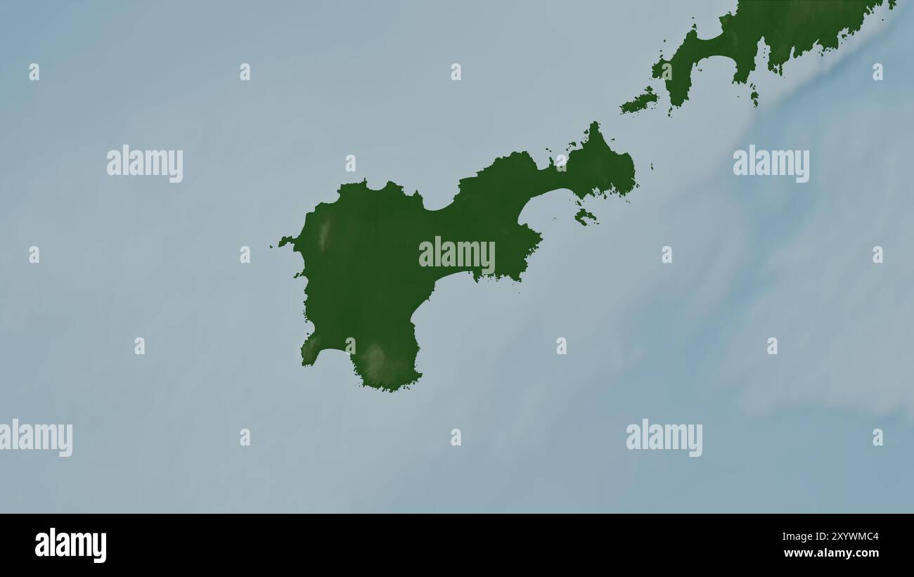 Tiree Island in the Inner Seas off the West Coast of Scotland on a ...