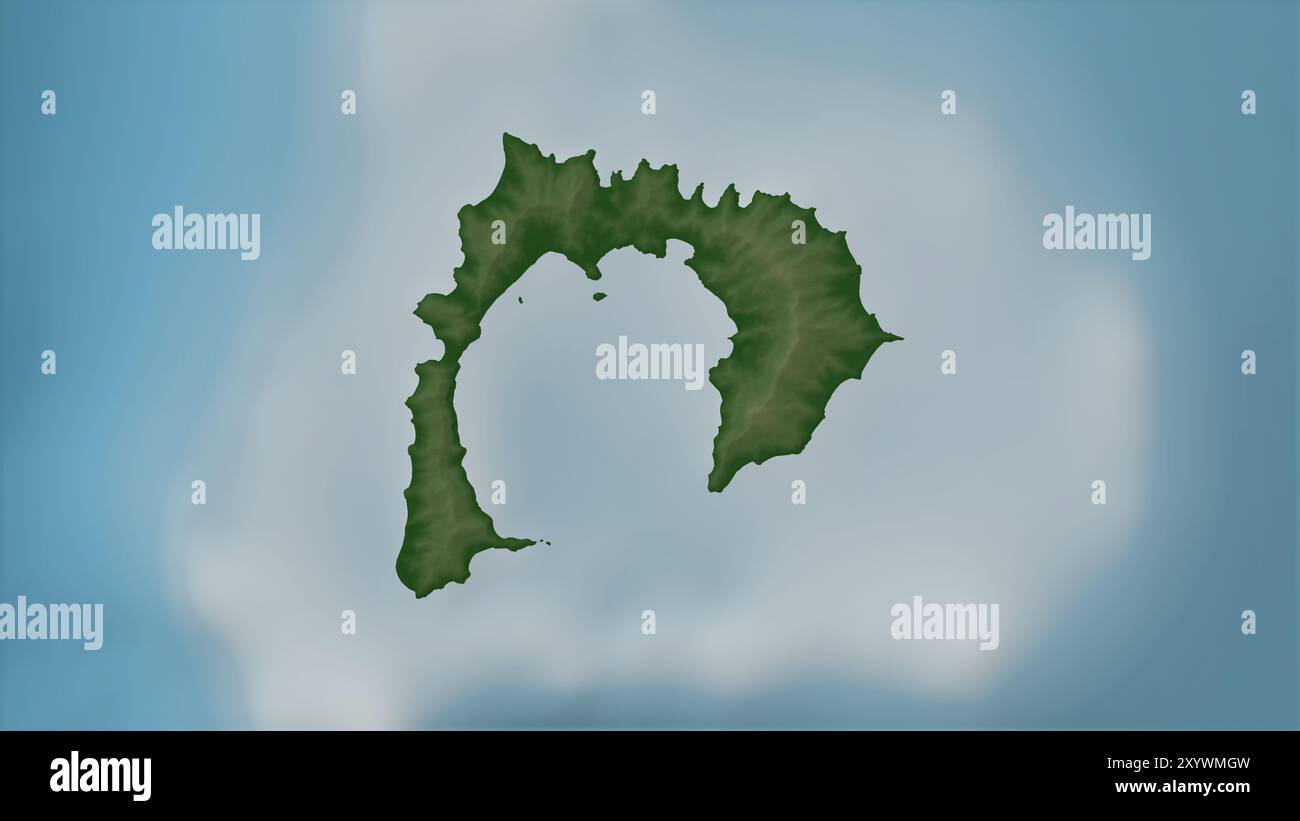 Tortuga island map hi-res stock photography and images - Alamy