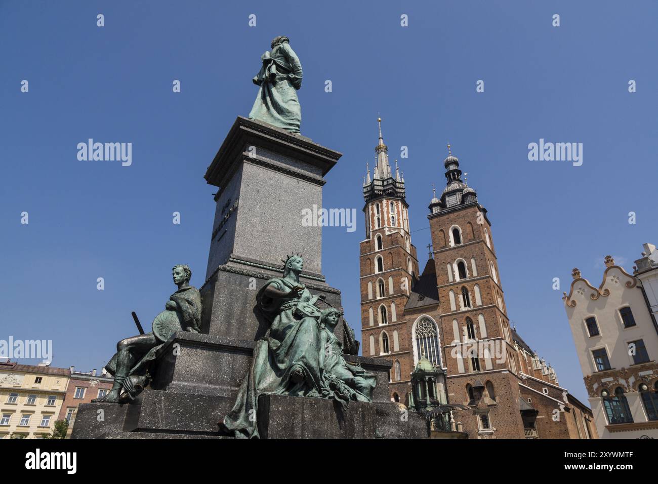 Monumento de adam mickiewicz hi-res stock photography and images - Alamy