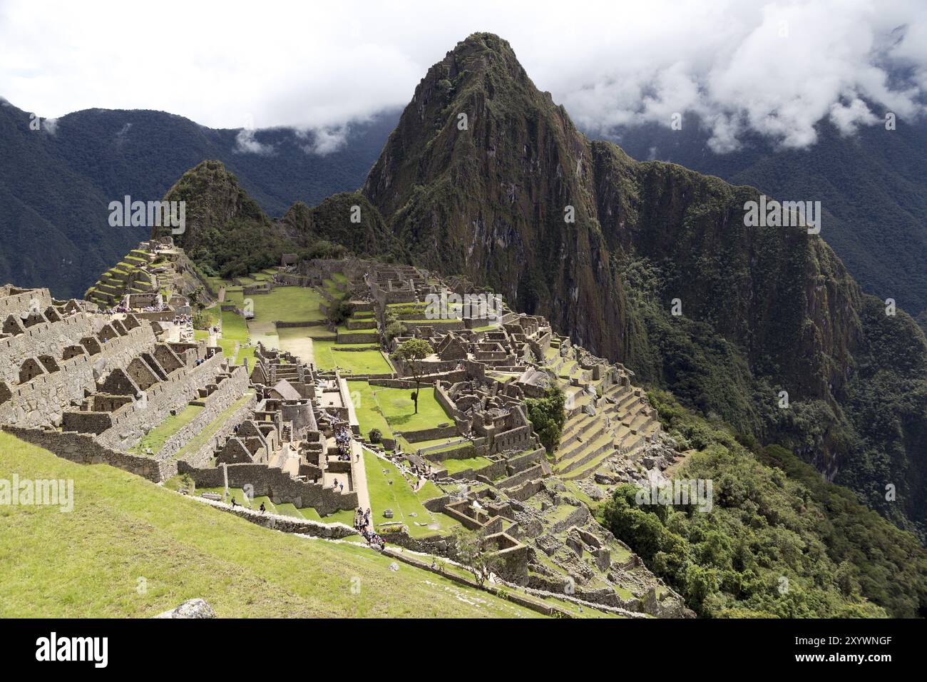 The UNESCO World Heritage Site Machu Picchu in Peru Stock Photo - Alamy