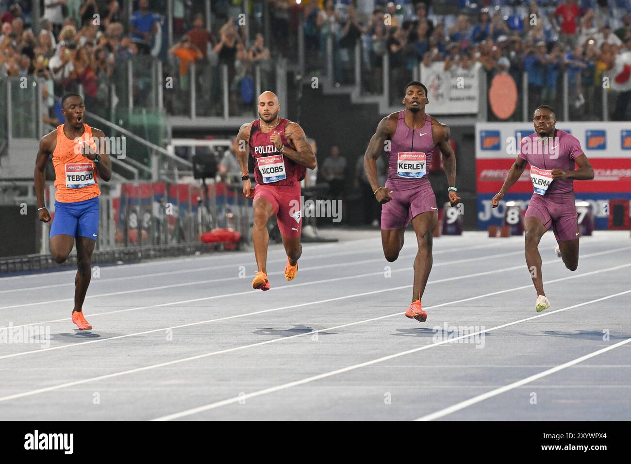 Stadio Olimpico, Rome, Italy. 30th Aug, 2024. 2024 Rome Golden Gala ...