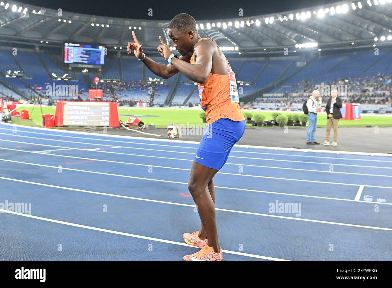 Stadio Olimpico, Rome, Italy. 30th Aug, 2024. 2024 Rome Golden Gala ...