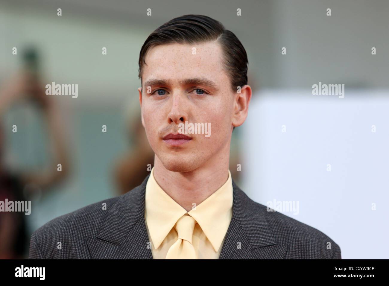 Italy, Lido di Venezia, August 30, 2024: Harris Dickinson attends a red ...
