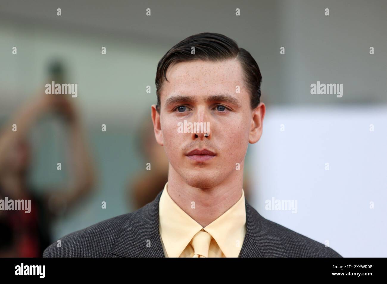 Italy, Lido di Venezia, August 30, 2024: Harris Dickinson attends a red ...