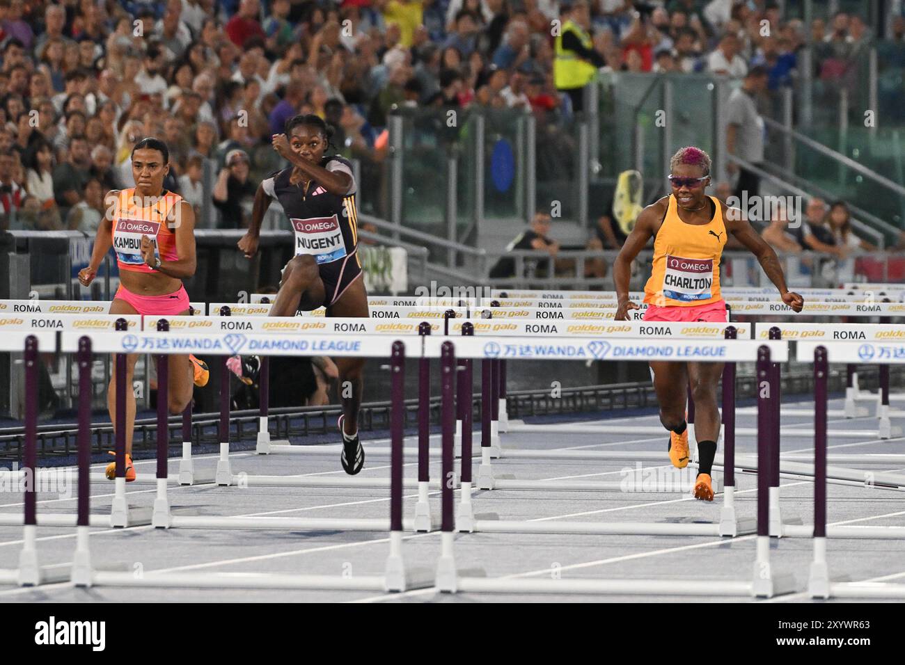 Stadio Olimpico, Rome, Italy. 30th Aug, 2024. 2024 Rome Golden Gala ...