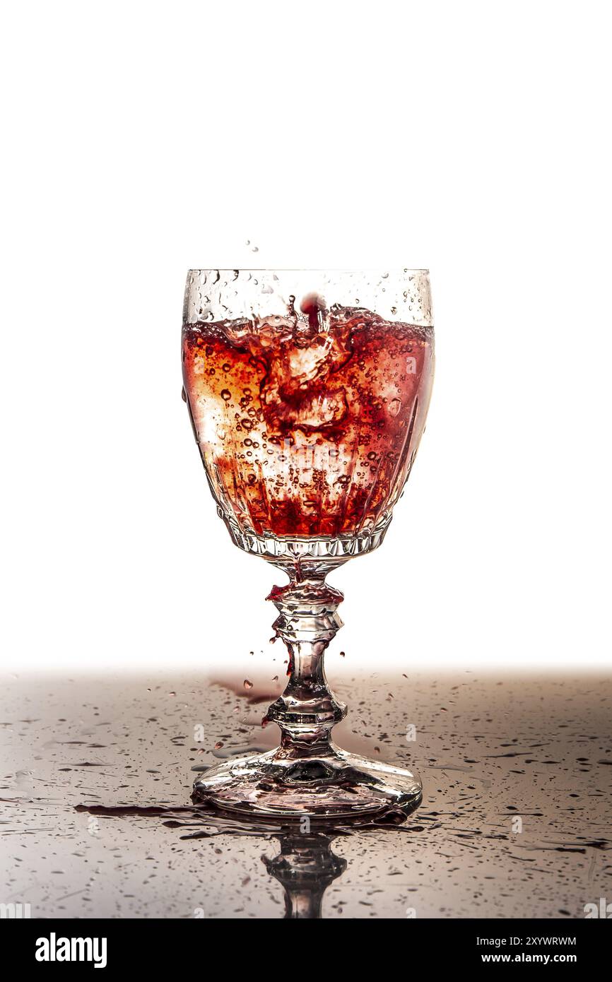 Pouring juice Pouring juice or wine Stock Photo - Alamy