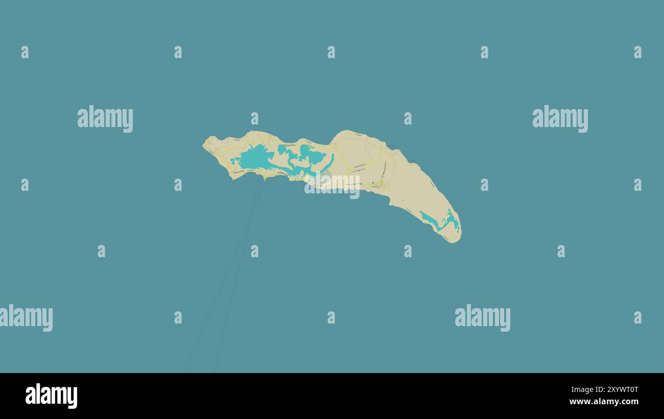 Map of british virgin islands hi-res stock photography and images - Alamy