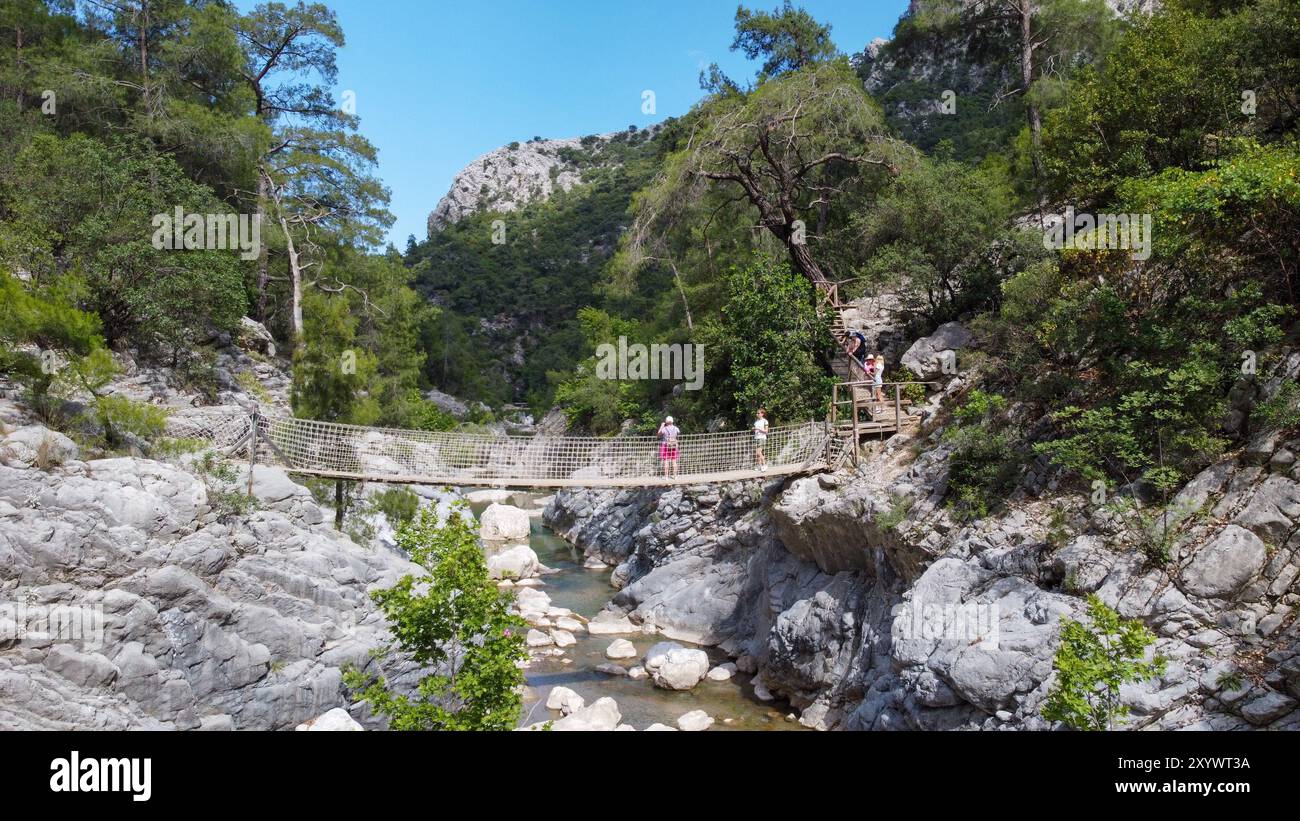 Likya Yolu, tourist hike trail near Antalya, Turkey Stock Photo - Alamy