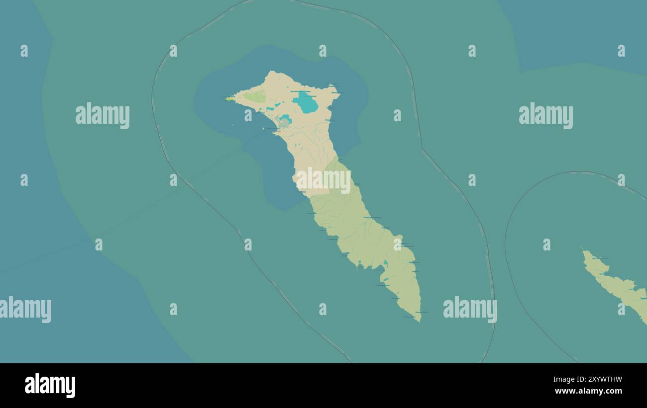 Aleutian islands and russia map hi-res stock photography and images - Alamy