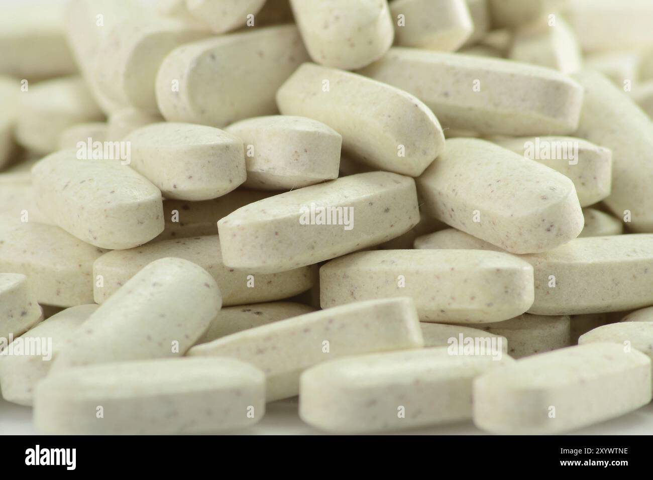 Composition with dietary supplement tablets Stock Photo - Alamy