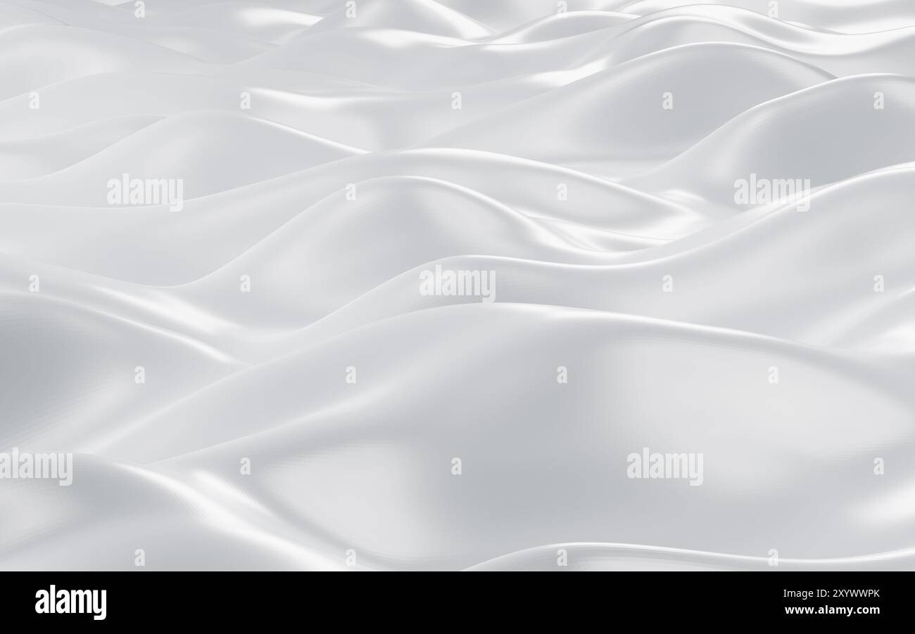 Abstract silk fabric background, 3d rendering. 3d illustration Stock Photo - Alamy