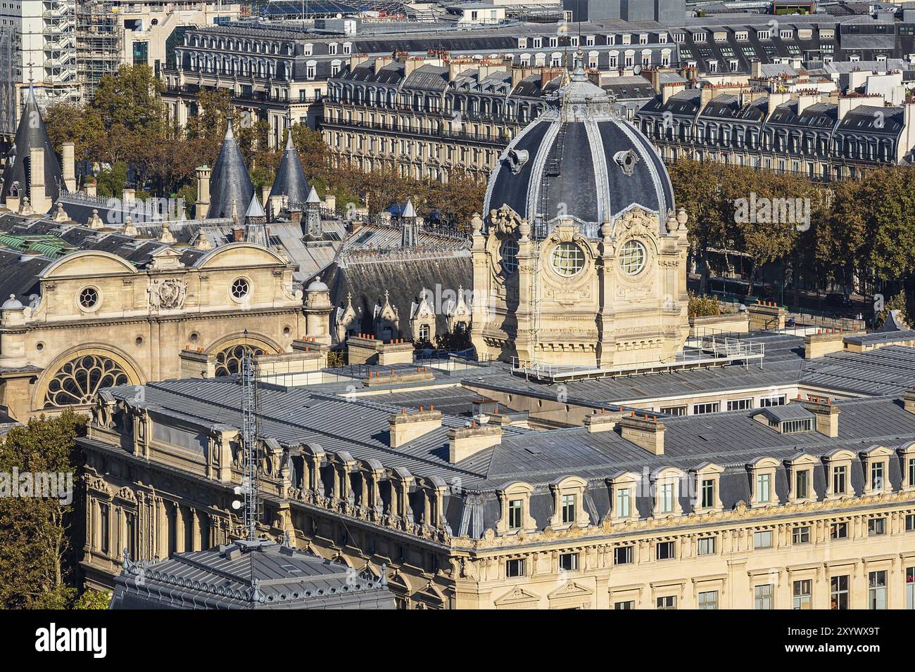 View of historic buildings in Paris, France, Europe Stock Photo - Alamy