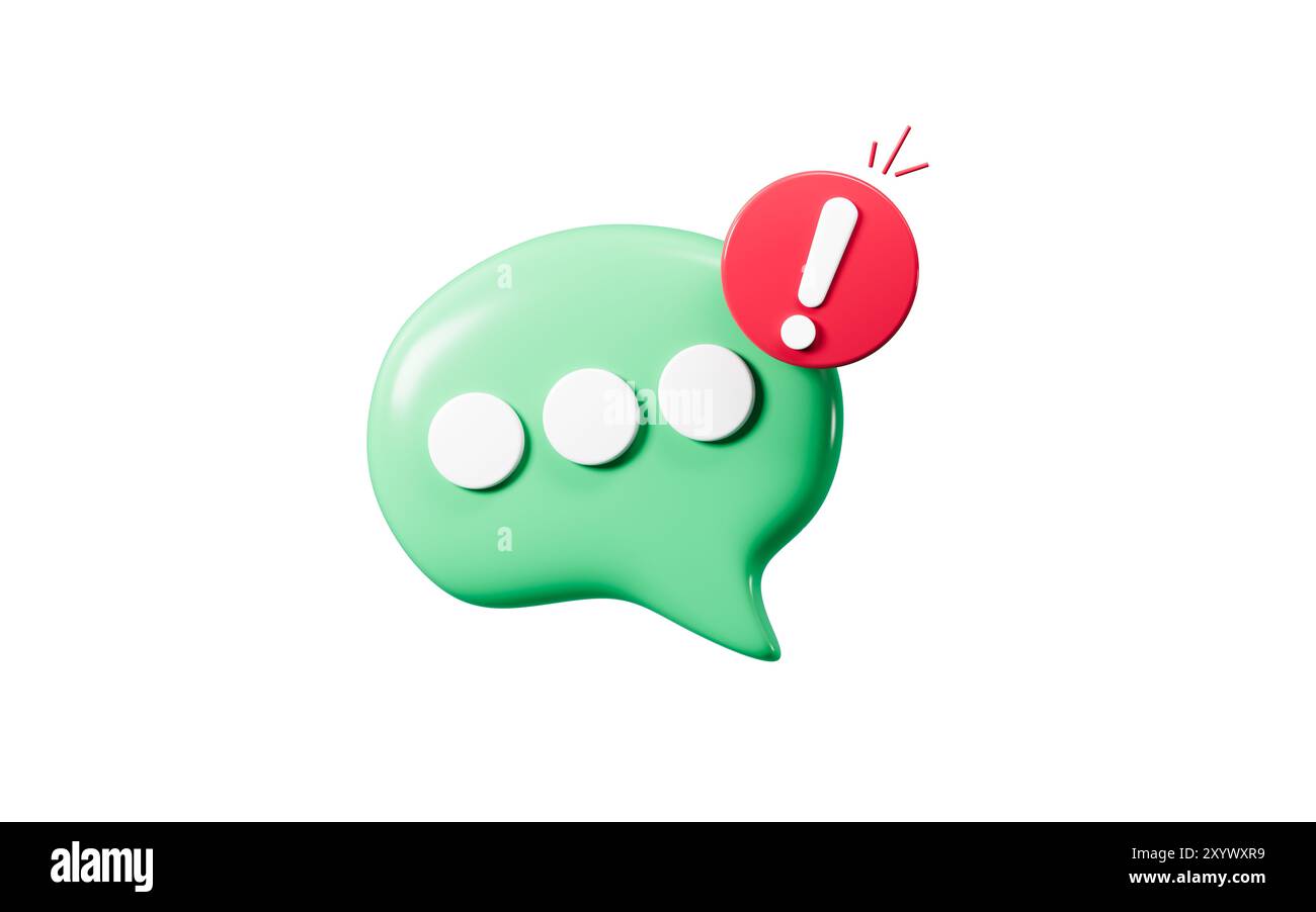 Chatting dialogue message web Cut Out Stock Images & Pictures - Alamy