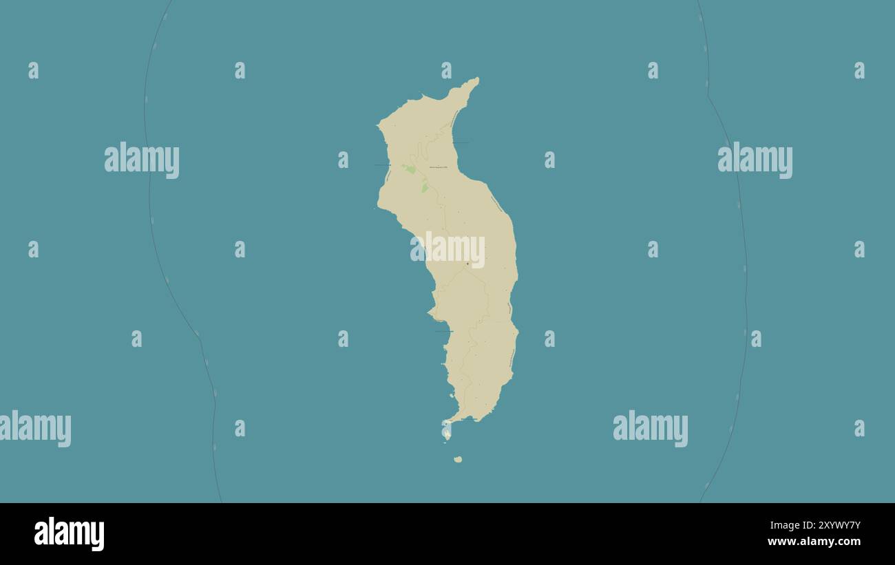 Map of guadalupe hi-res stock photography and images - Alamy