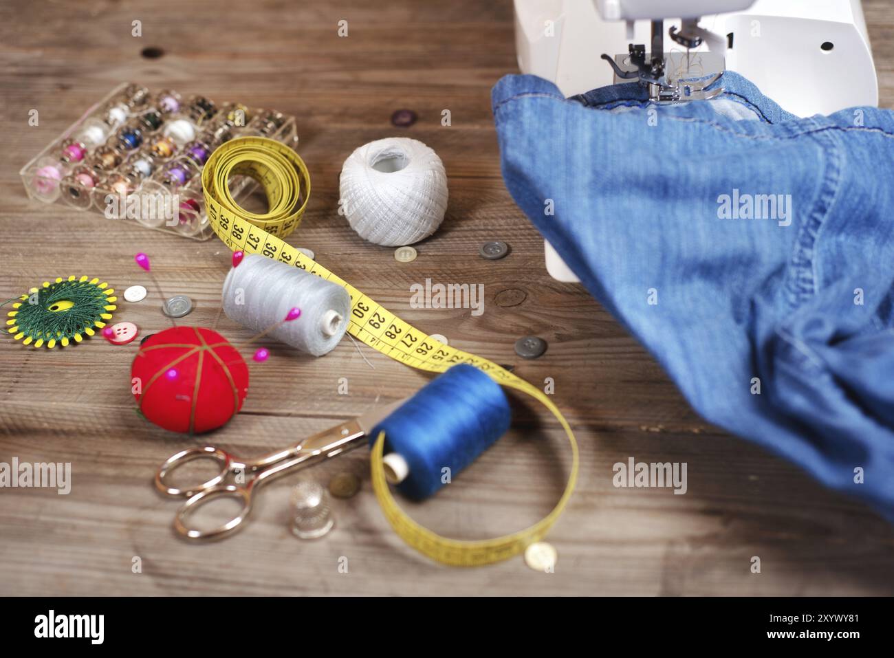 Tailor background hi-res stock photography and images - Alamy
