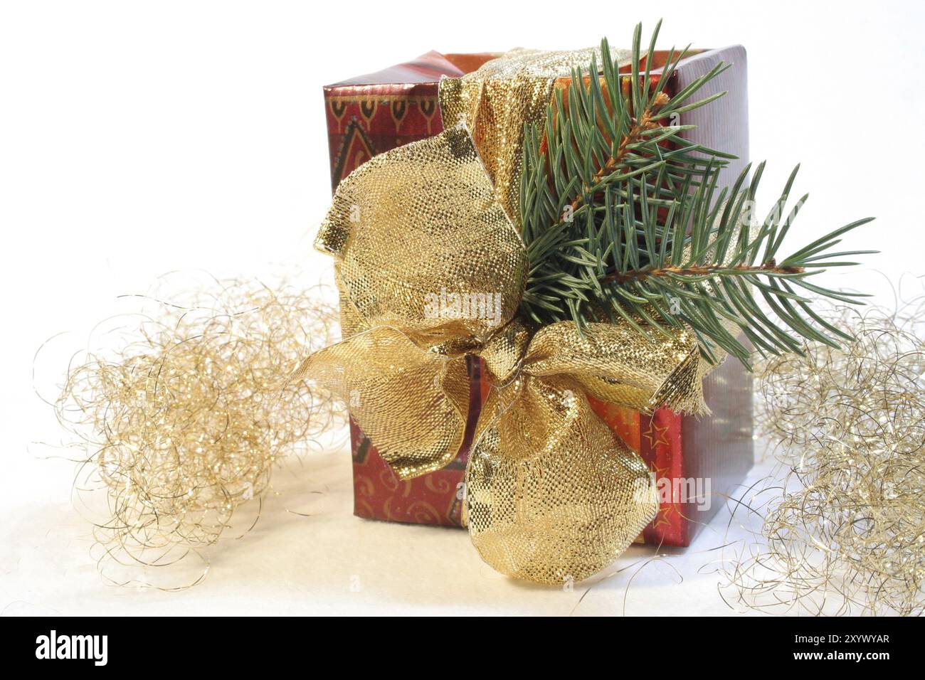 Christmas tree angel hair hi-res stock photography and images - Alamy