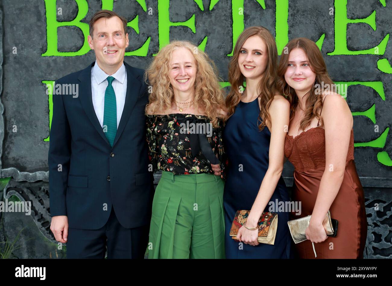 London, UK. 29th Aug, 2024. Miles Millar and family attend the ...