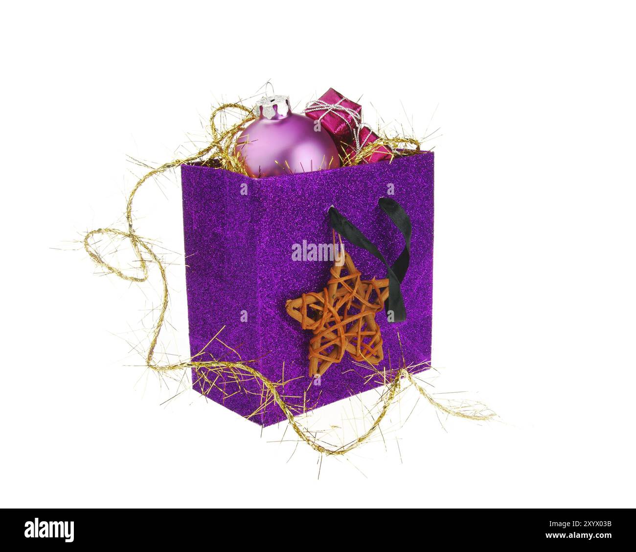 Gift boxes christmas trees Cut Out Stock Images & Pictures - Alamy