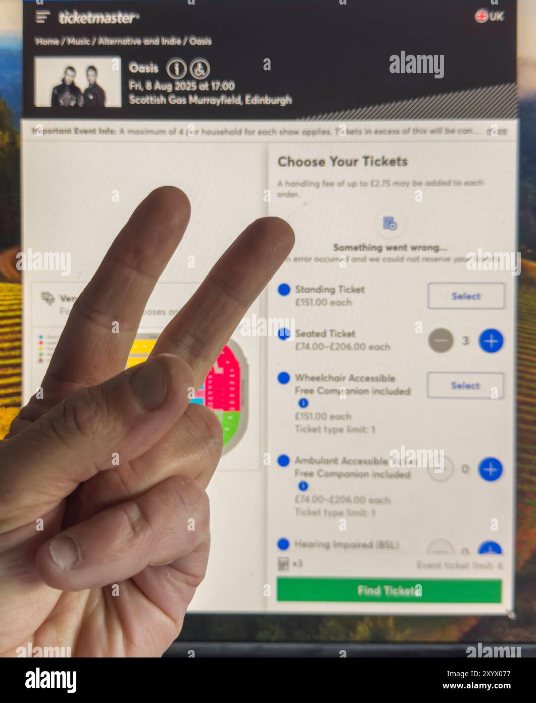 Oasis tickets went on sale at 9am for a, UK. 31st Aug, 2024. tour in ...