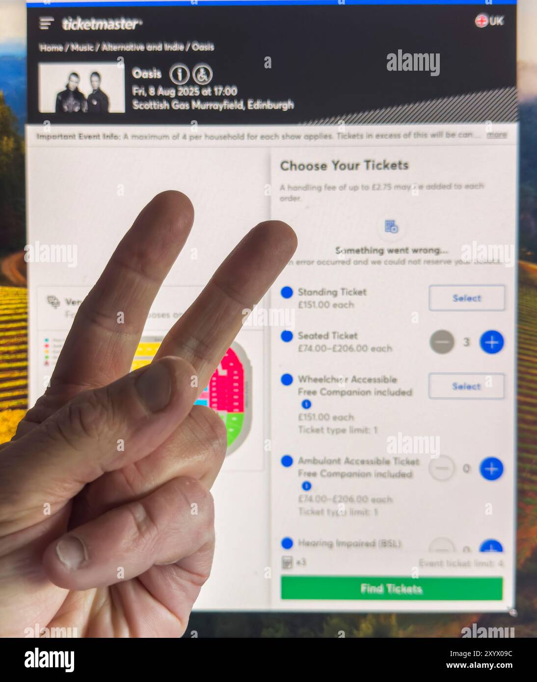 Oasis tickets went on sale at 9am for a, UK. 31st Aug, 2024. tour in ...