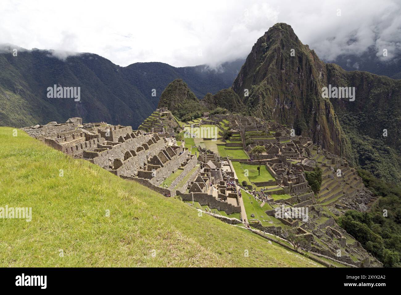 The UNESCO World Heritage Site Machu Picchu in Peru Stock Photo - Alamy
