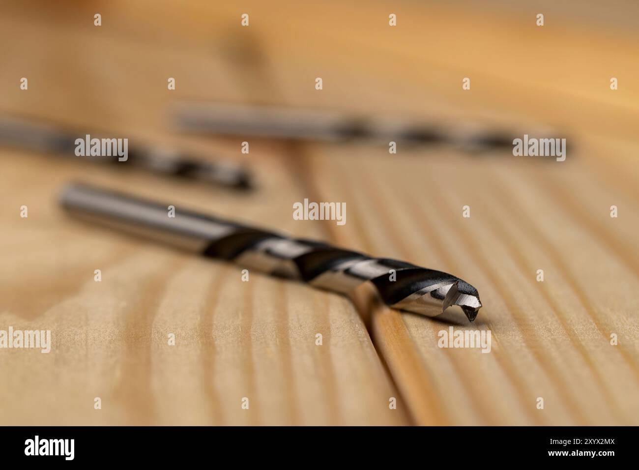 Drilling holes in wooden plank hi-res stock photography and images - Alamy