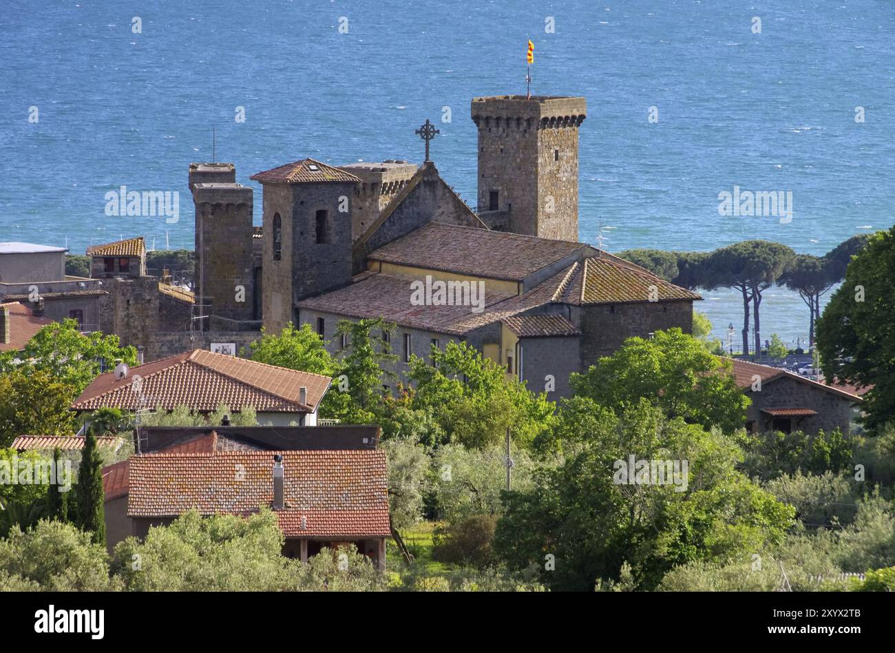 Bolsena castle, Bolsena castle 03 Stock Photo - Alamy