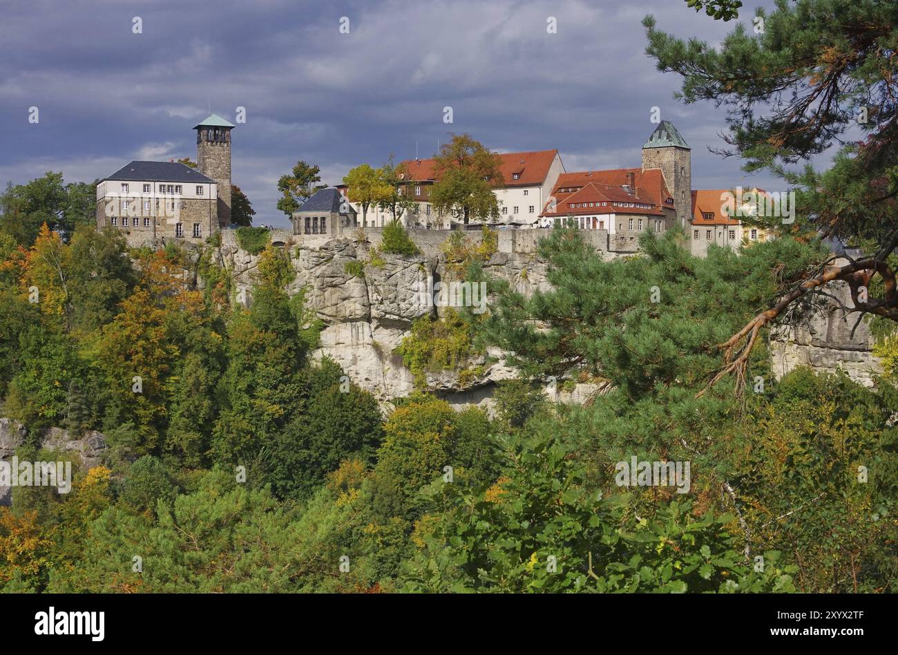 Hohnstein Castle, Hohnstein castle 01 Stock Photo - Alamy