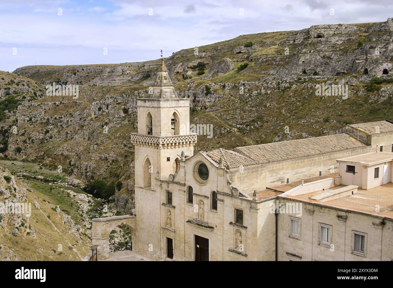 Matera church San Pietro, Matera church San Pietro 01 Stock Photo - Alamy