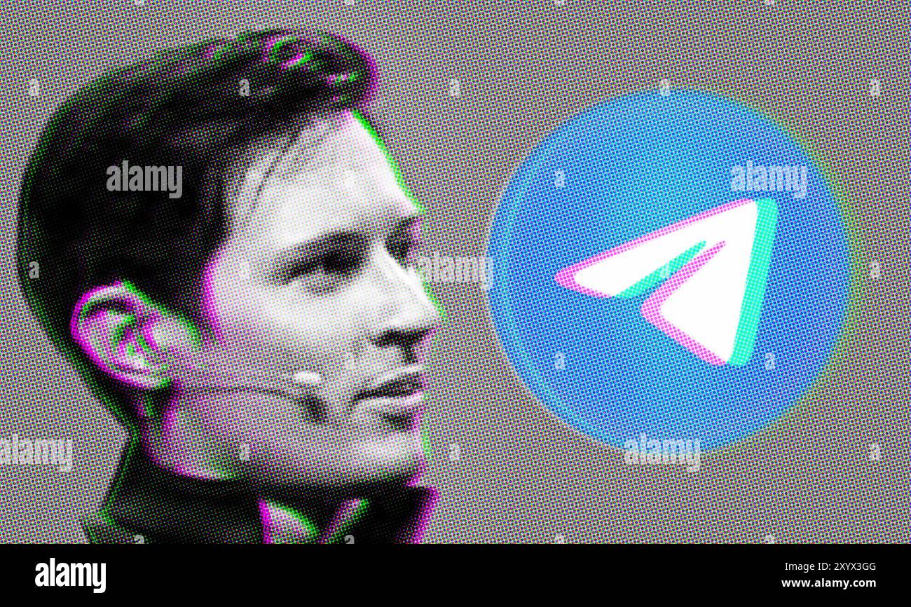 Ukraine, August 31, 2024: in this photo there is the logo of the ...