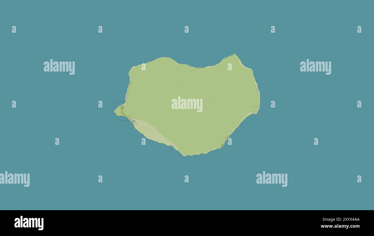 Isla mona map hi-res stock photography and images - Alamy