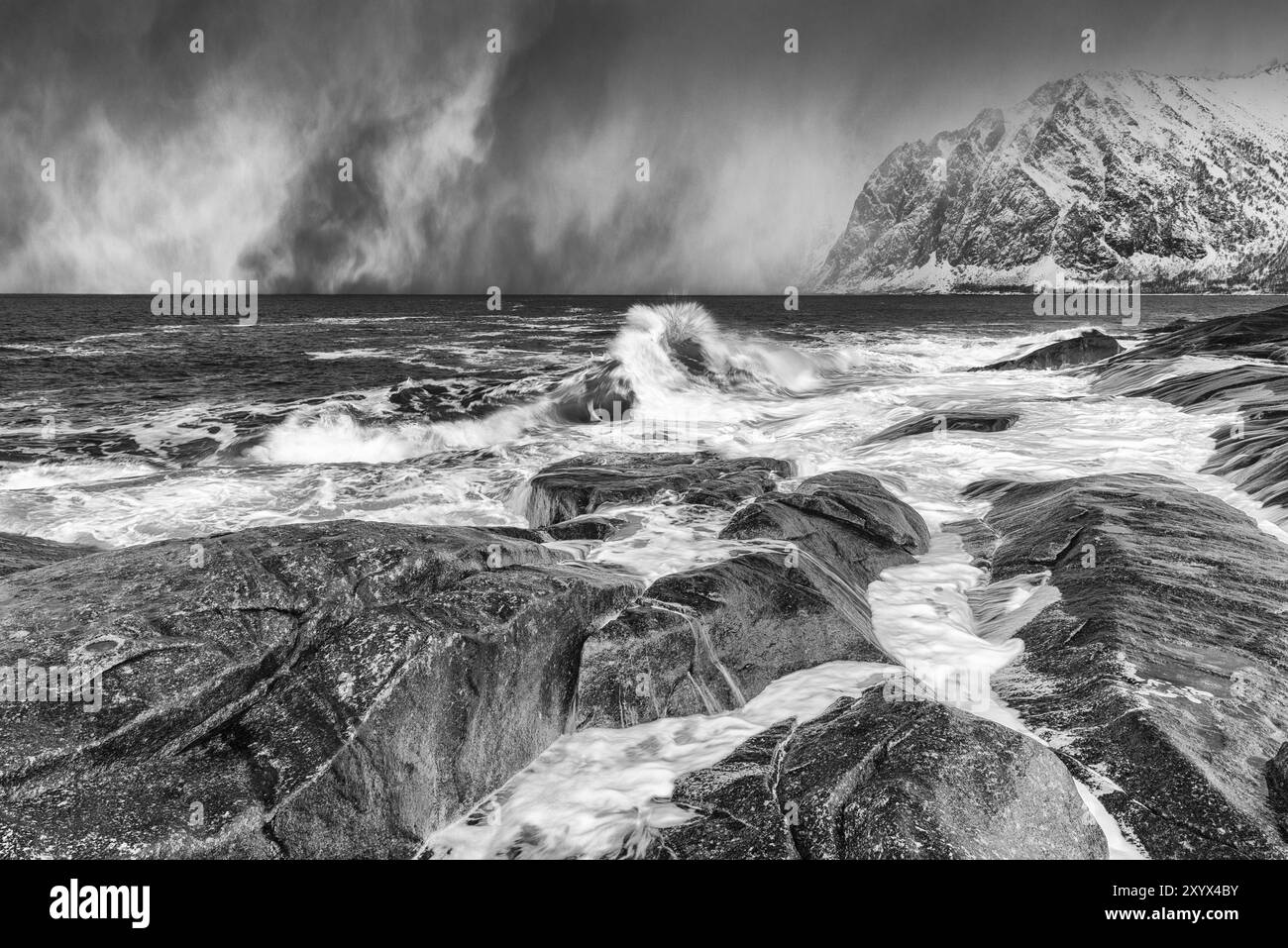 Okshornan range Black and White Stock Photos & Images - Alamy