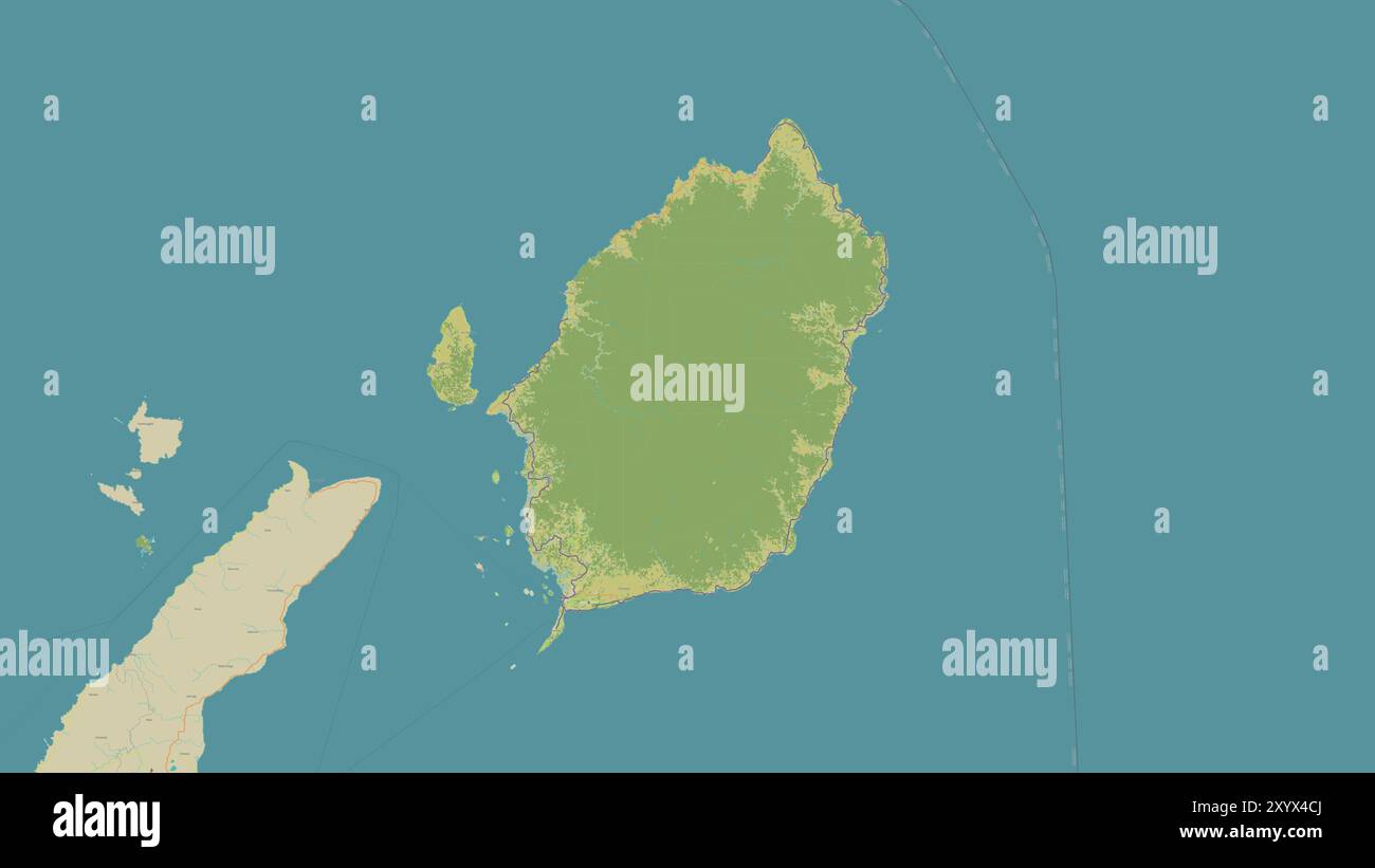 Map of pulau morotai hi-res stock photography and images - Alamy