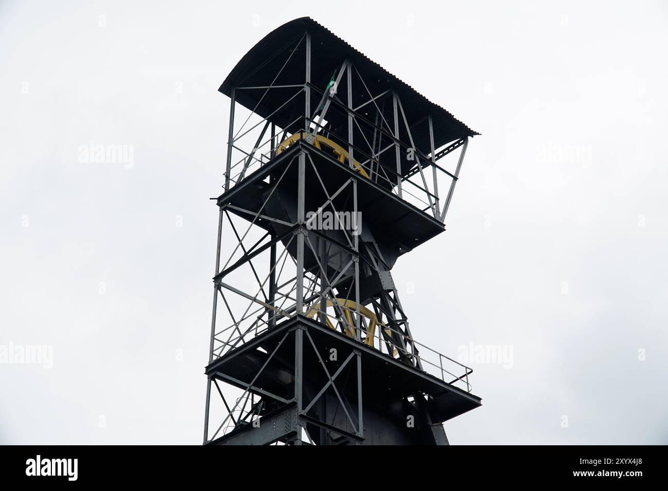 Mine shaft elevator hi-res stock photography and images - Alamy