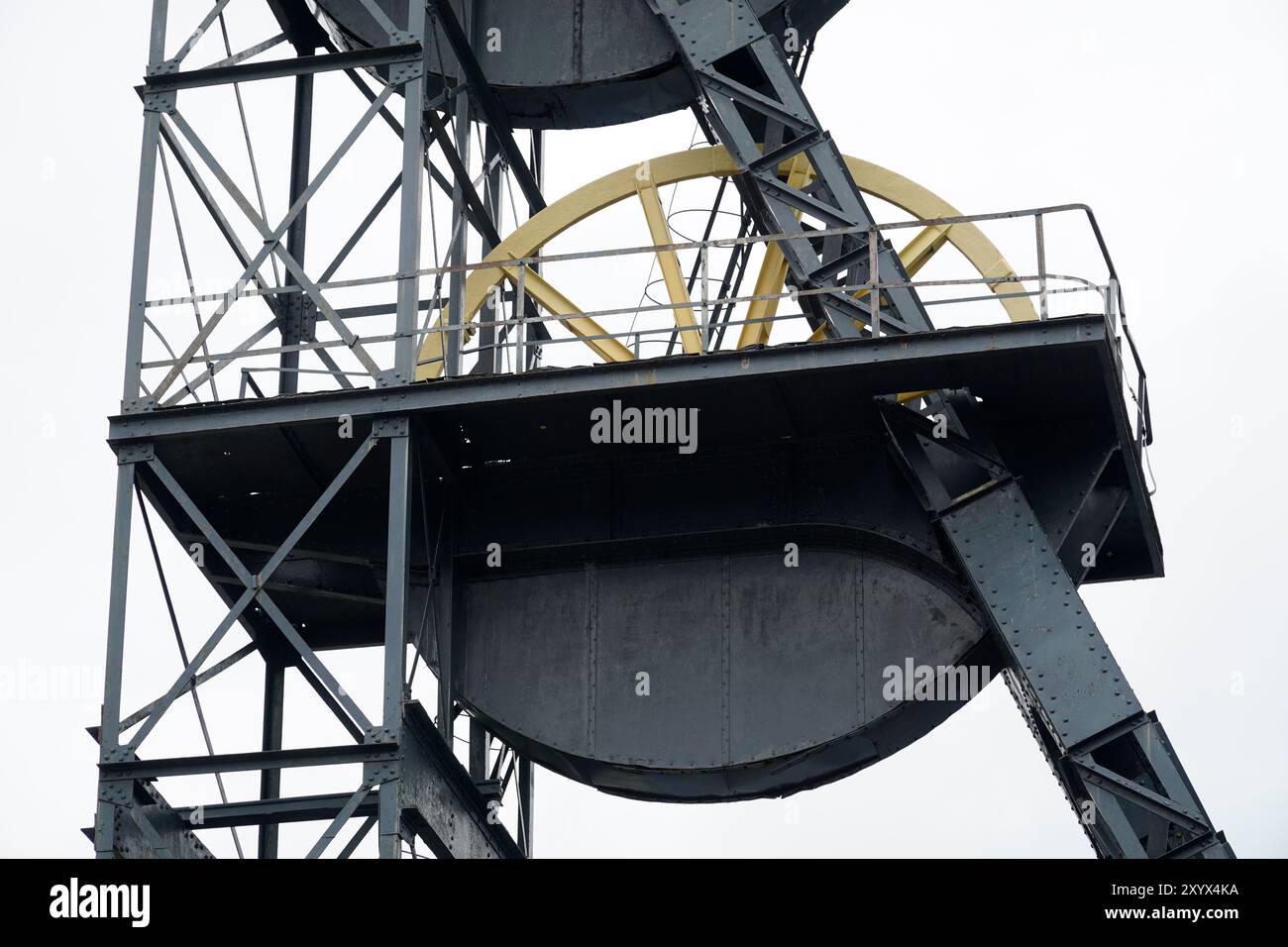 Coal mine shaft elevator hi-res stock photography and images - Alamy