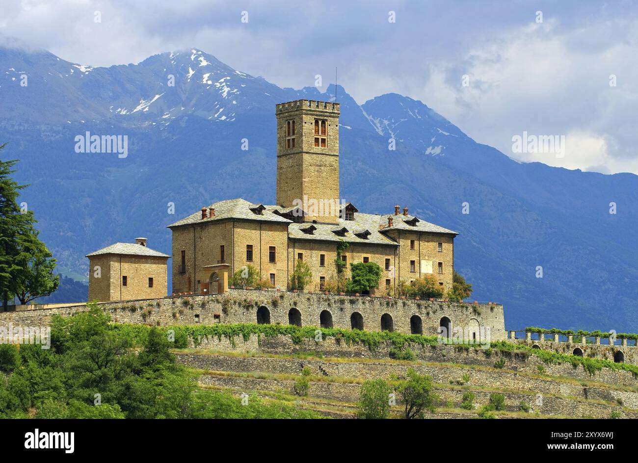 Sarre castle hi-res stock photography and images - Alamy
