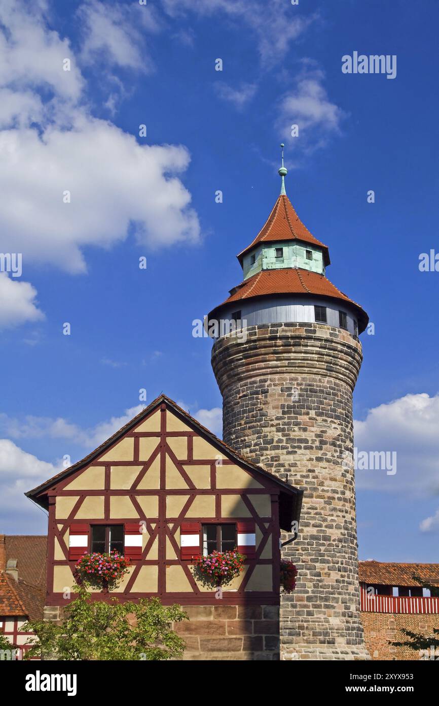 Sinwell tower of the imperial castle hi-res stock photography and ...