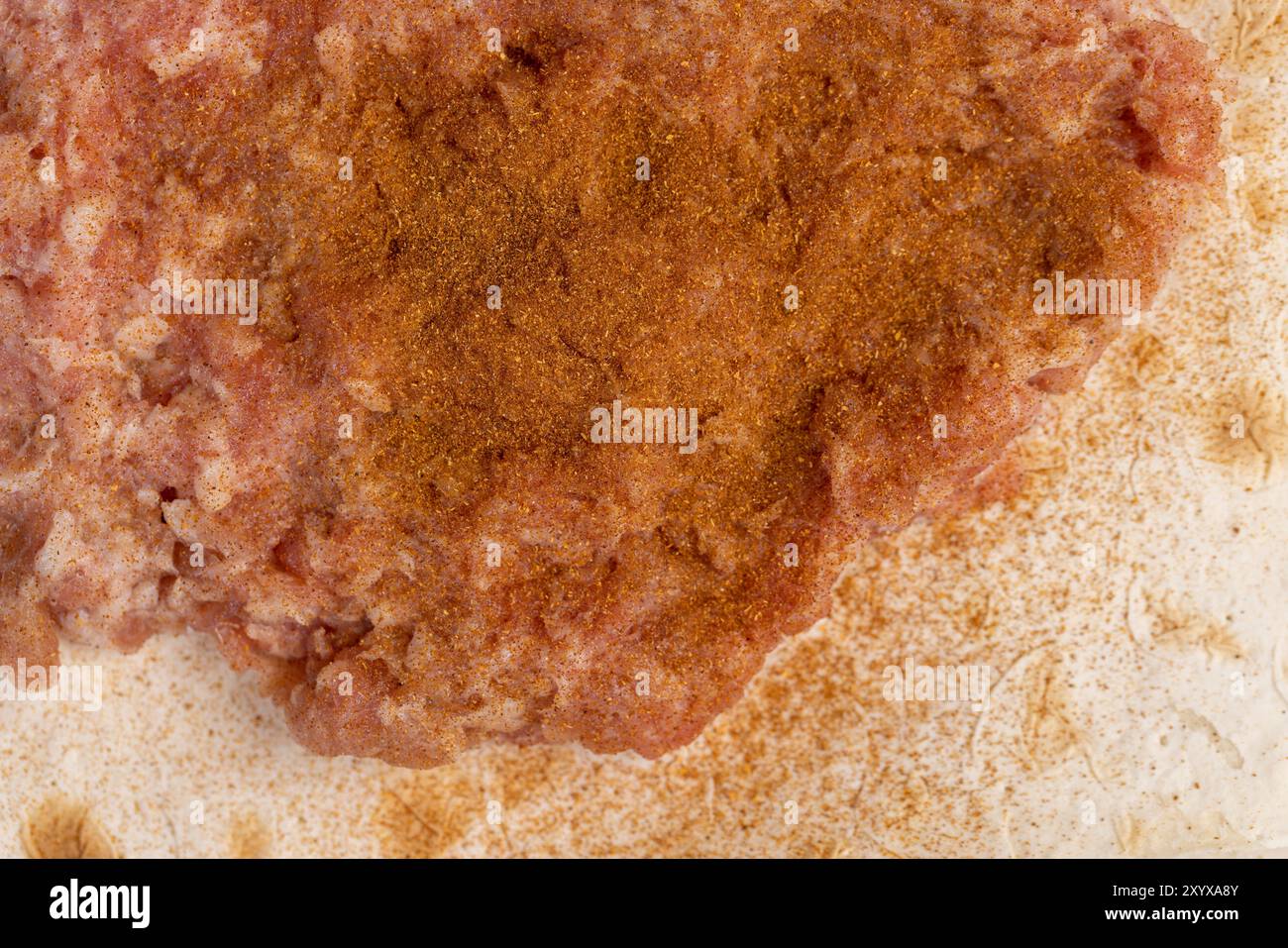 homemade minced pork meat , fresh minced pork with bacon Stock Photo ...