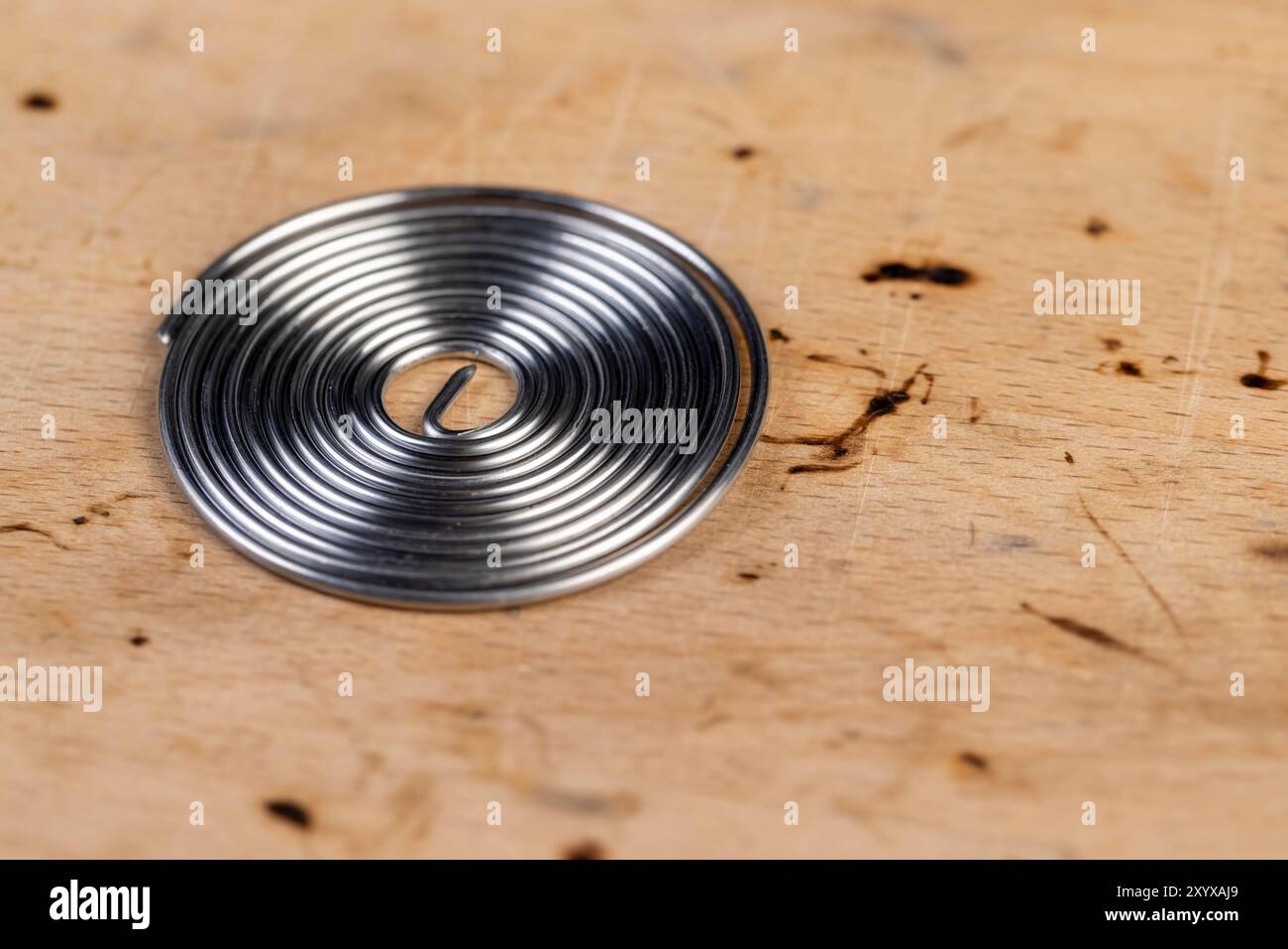 thin and soft solder for soldering iron, twisted like a spring solder ...