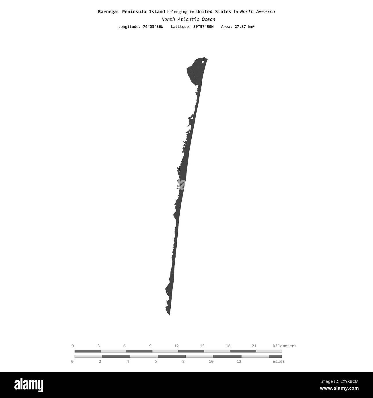 Map of barnegat Black and White Stock Photos & Images - Alamy