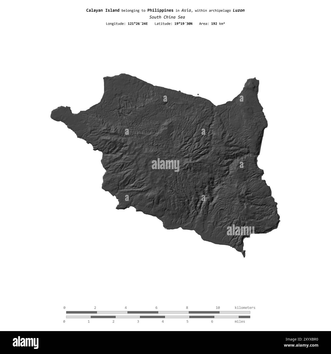 Calayan Island in the South China Sea, belonging to Philippines ...